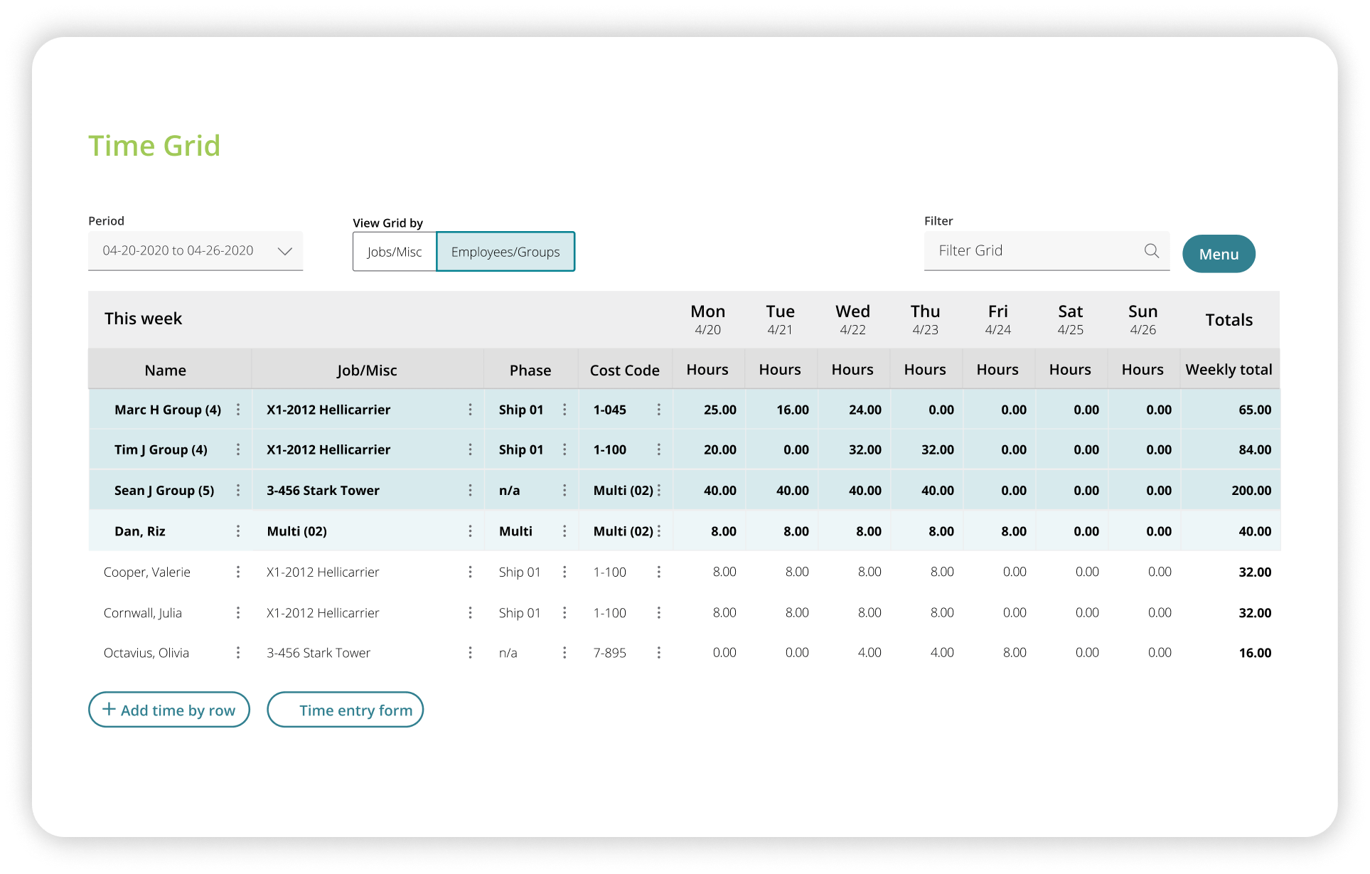 Powerful Commercial Contractor Reporting - Operix